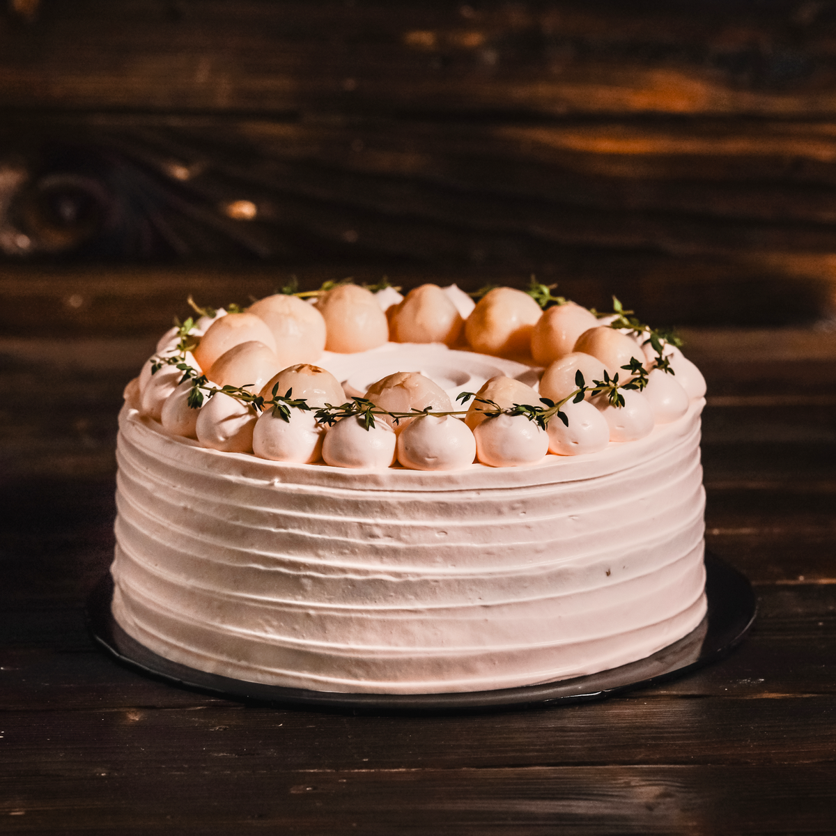 Rose Lychee Shortcake - Kenny Hills Bakers